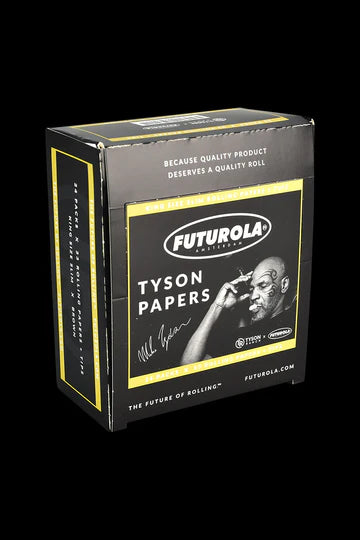 Tyson Ranch x Futurola -King Slim Rolling Paper + Tips (24 Packs x 33 ...